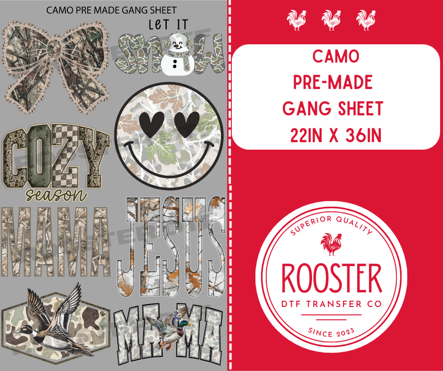 Rooster DTF Transfer | T-shirt DTF Transfers | High-Quality Printing – Rooster DTF Transfer Co