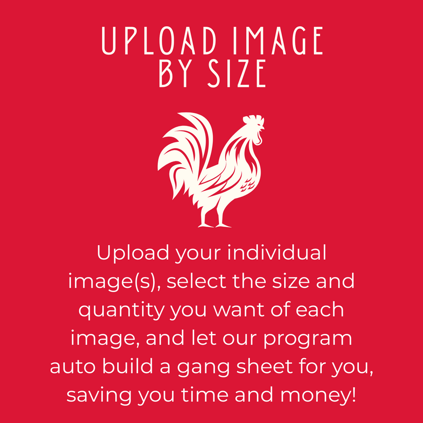 Upload Image(s) By Size – Rooster DTF Transfer Co